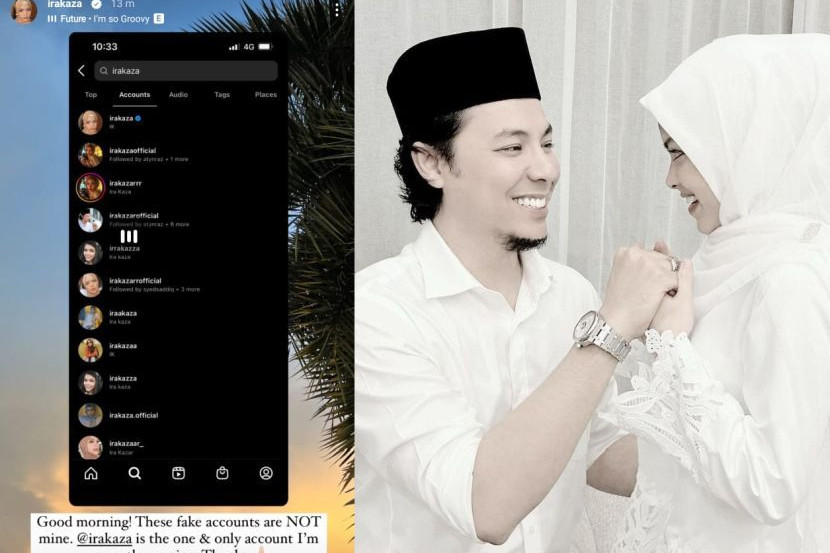 Ramai sangat guna nama Ira Kazar… Isteri kedua Syamsul sahkan hanya ada satu akaun IG, lain ...