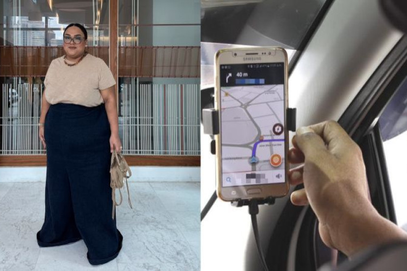 Pereka fesyen bengang naik e-hailing! Pemandu merungut penumpang gempal ...
