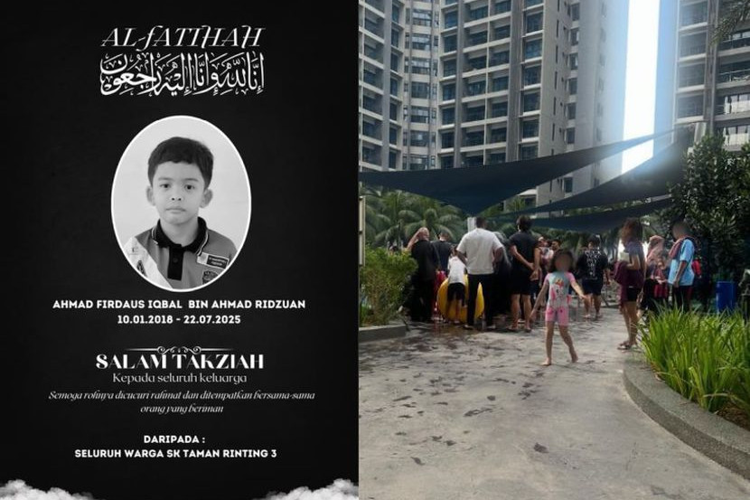 Dua hari bertarung nyawa, kanak-kanak lelaki lemas di kolam renang hembus nafas terakhir ...